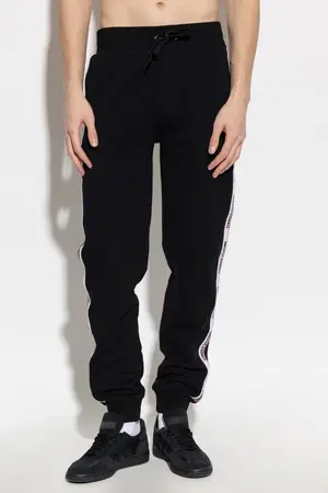 Moschino Sweatpants With Logo - Black
