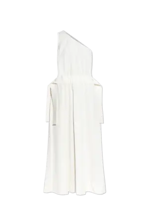 Tory Burch One-shoulder Maxi Dress - White