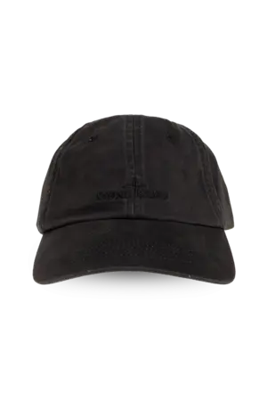 Stone Island Baseball Cap - Black
