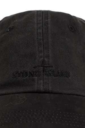 Stone Island Baseball Cap - Black