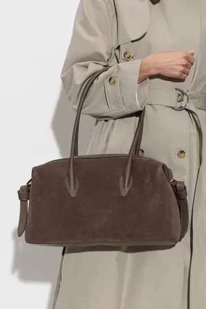 Yuzefi Brioche Shoulder Bag - Brown