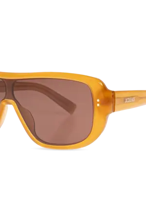 Jacquemus Rectangular Sunglasses - Brown