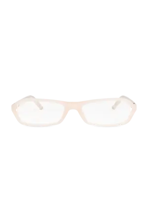Jacquemus Rectangular Eyeglasses - Cream