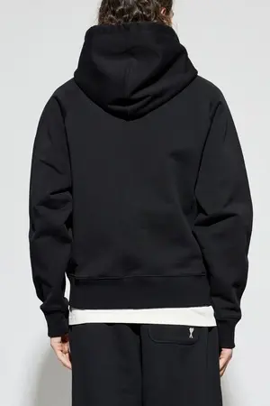 AMI Paris Relaxed Fit Hoodie