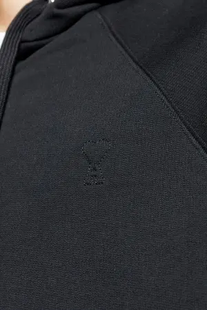 AMI Paris Relaxed Fit Hoodie