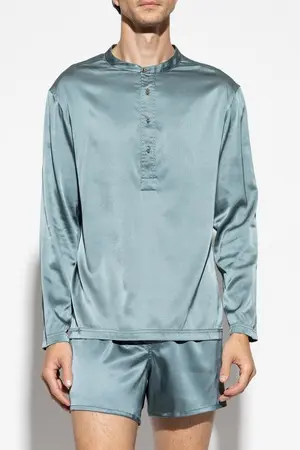 TOM FORD Pajama Top - Blue