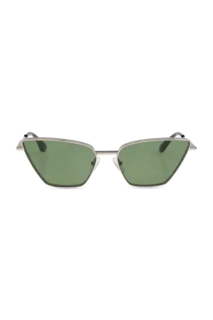 Alexander McQueen Geometric Sunglasses - Silver