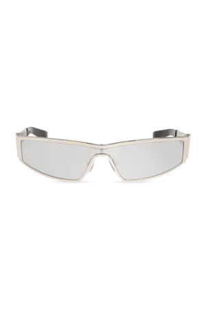 Alexander McQueen Rectangular Sunglasses - Silver