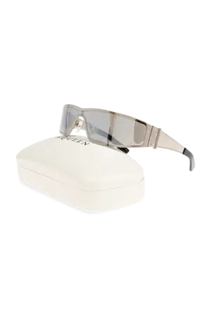 Alexander McQueen Rectangular Sunglasses - Silver