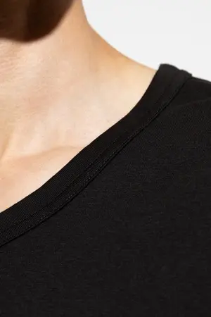 TOM FORD V-neck T-shirt - Black