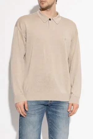 Giorgio Armani Polo With Embroidered Logo