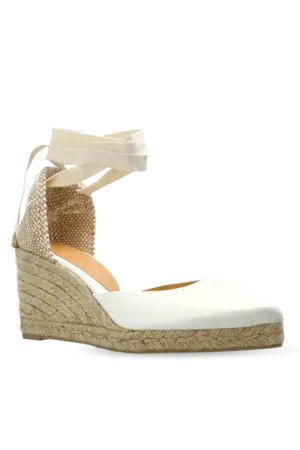 CastaÑer Joyce Wedge Espadrilles - White