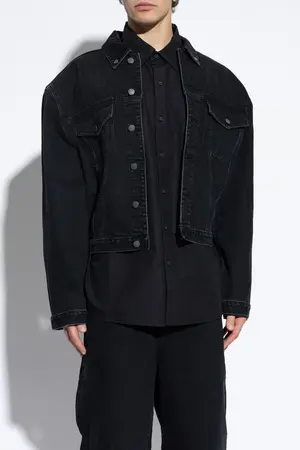 ENTIRE STUDIOS Classic Denim Jacket - Black