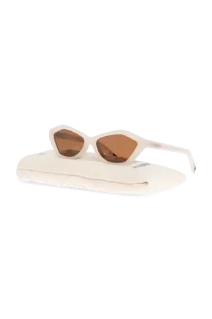Jacquemus Geometric Cat-eye Sunglasses