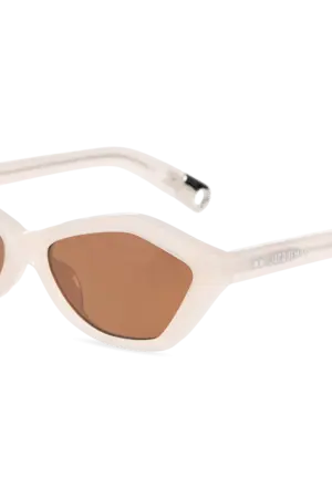 Jacquemus Geometric Cat-eye Sunglasses
