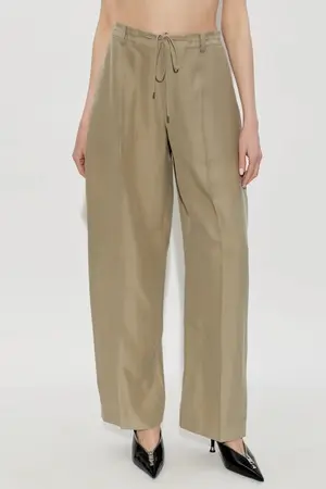 Alexander Wang Silk Wide-leg Trousers