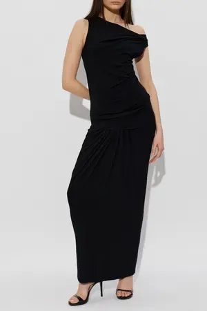 ENTIRE STUDIOS Draped One Shoulder Dress