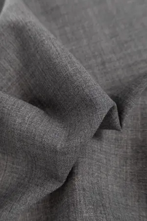 Emporio Armani Wool Pocket Square - Grey