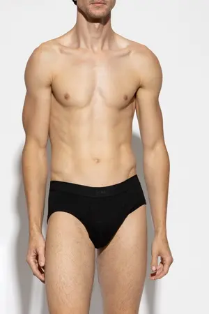 TOM FORD Briefs With Logo - Black