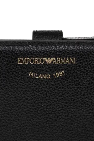 Emporio Armani Leather Wallet With Logo