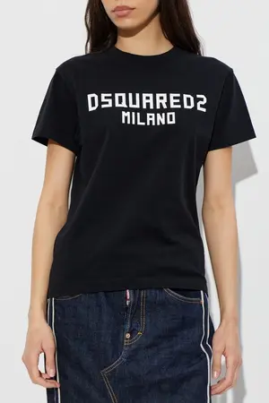 Dsquared2 T-shirt With Logo - Black
