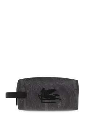 Etro Logo Cosmetic Bag - Grey
