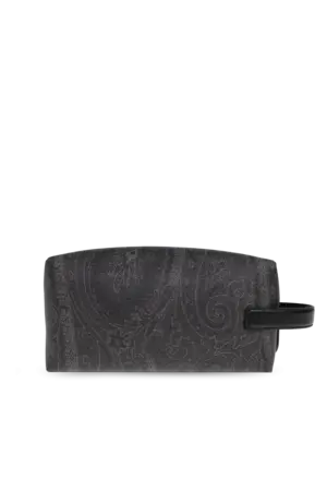 Etro Logo Cosmetic Bag - Grey