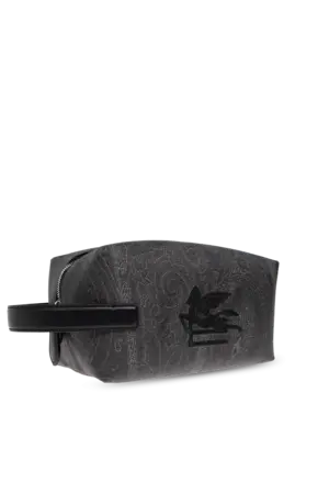 Etro Logo Cosmetic Bag - Grey