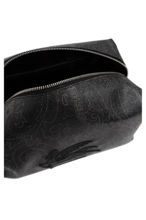 Etro Logo Cosmetic Bag - Grey