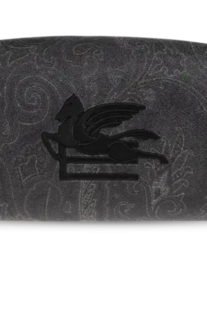Etro Logo Cosmetic Bag - Grey