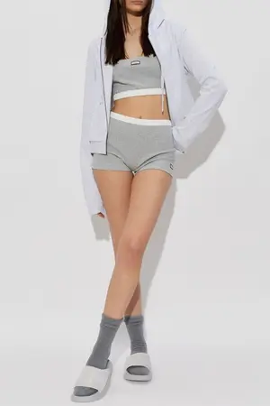 ENTIRE STUDIOS Ribbed Logo Top
