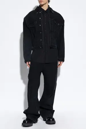 ENTIRE STUDIOS Wide-leg Jeans - Black