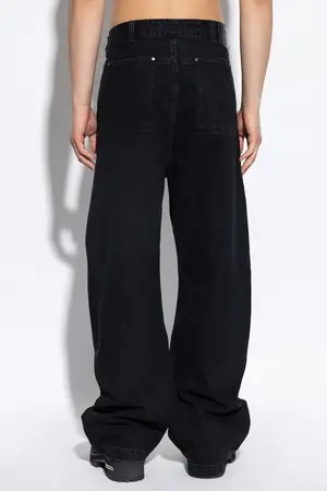 ENTIRE STUDIOS Wide-leg Jeans - Black