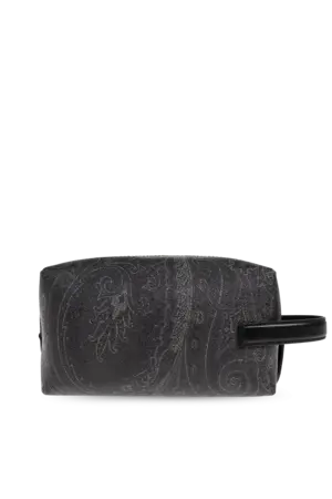 Etro Logo Cosmetic Bag - Grey