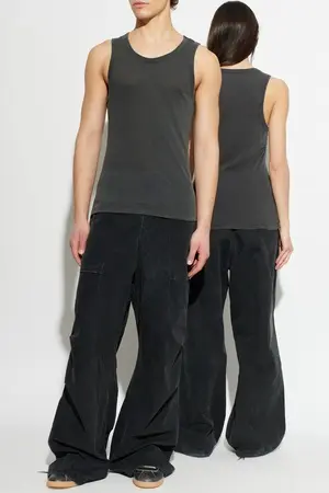 ENTIRE STUDIOS Fitted Tank Top - Grey
