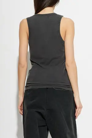 ENTIRE STUDIOS Fitted Tank Top - Grey