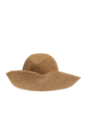 Emporio Armani Hat With Decorative Cord - Beige
