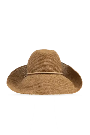 Emporio Armani Hat With Decorative Cord - Beige