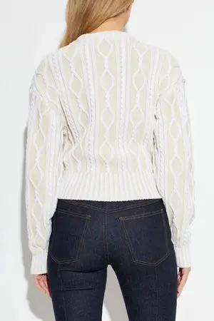 Jacquemus Sweater With Decorative Knit