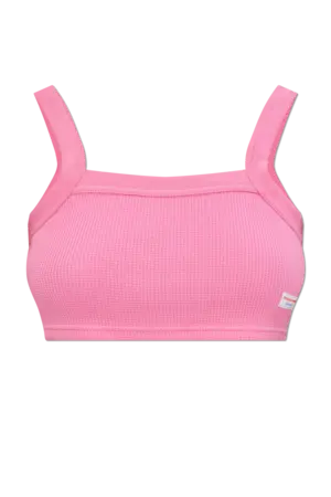 Alexander Wang Short Lingerie Top With Straps - Pink