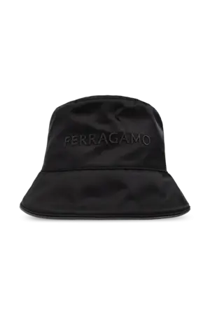 FERRAGAMO Bucket Hat - Black