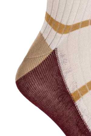 Marni Striped Socks - Pink