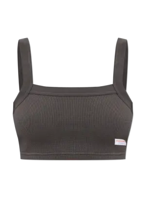 Alexander Wang Lingerie Crop Top - Grey