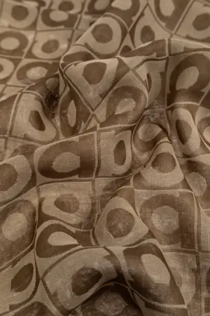 FERRAGAMO Scarf With Monogram - Beige