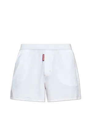 Dsquared2 Cotton Boxers With Logo - White
