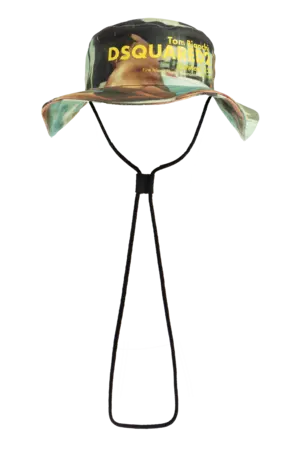 Dsquared2 Hat With Logo Print - Multicolour