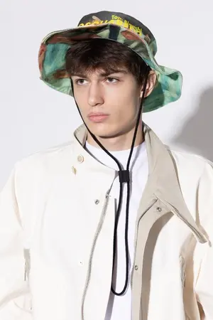 Dsquared2 Hat With Logo Print - Multicolour