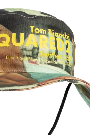 Dsquared2 Hat With Logo Print - Multicolour