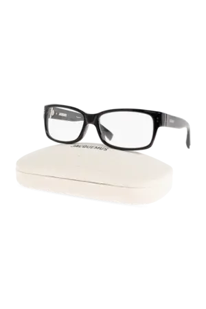 Jacquemus Rectangular Eyeglasses - Black