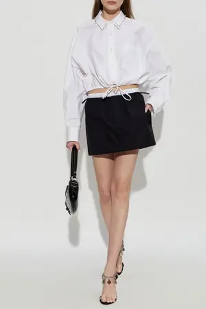 Alexander Wang Short Skirt With Pockets